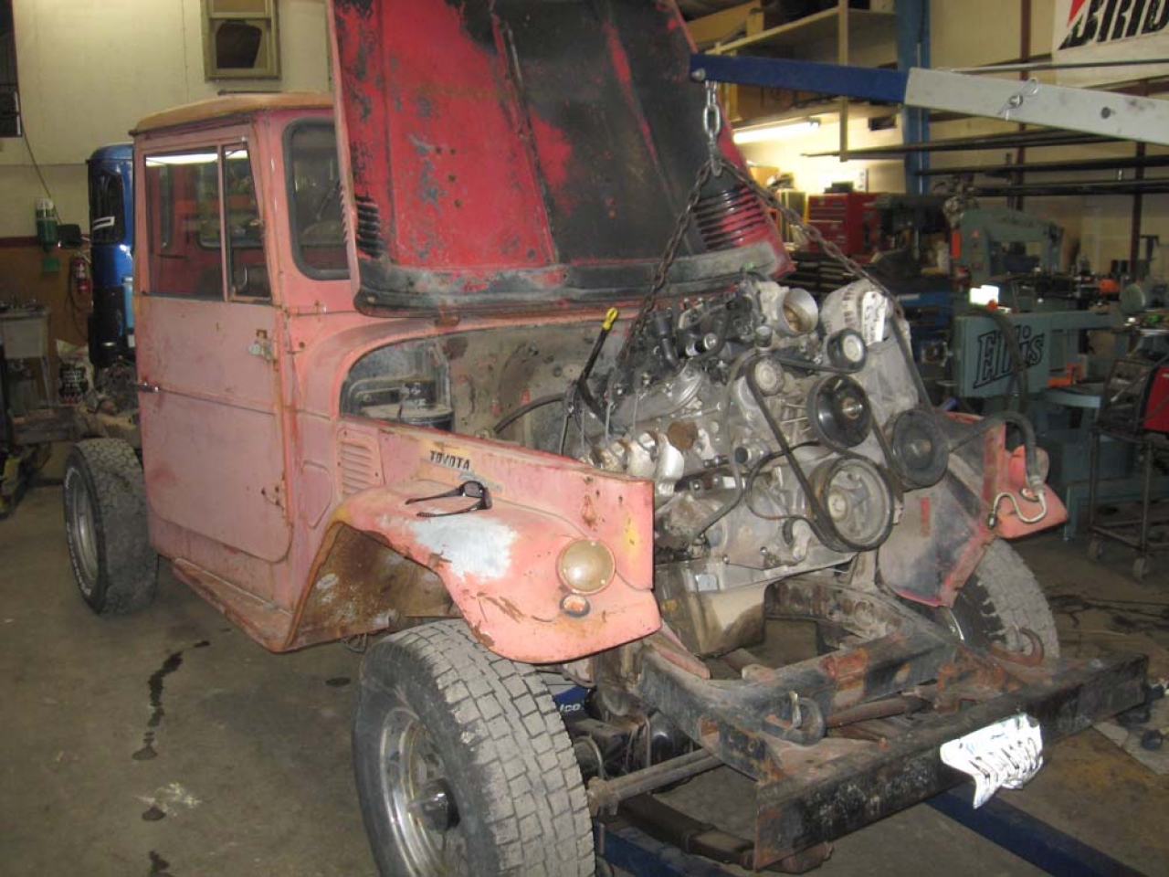 fj45 LS Engine Swap | Montana Auto & Fabrication – Helena, MT